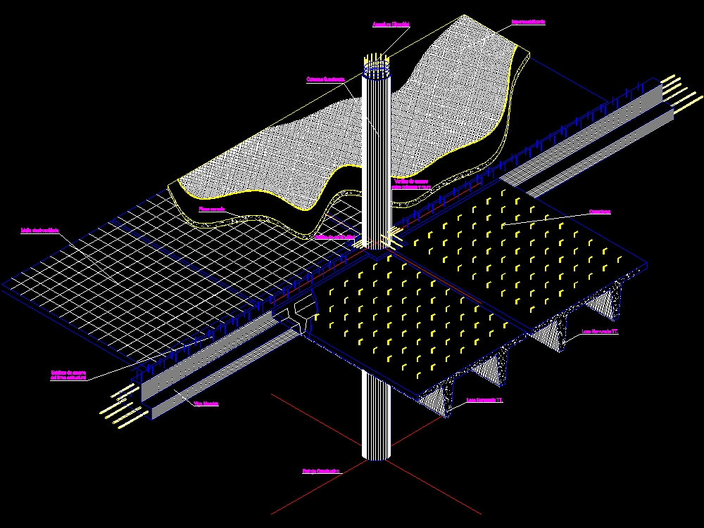 Losa t t isometria en AutoCAD | Descargar CAD (130.04 KB) | Bibliocad