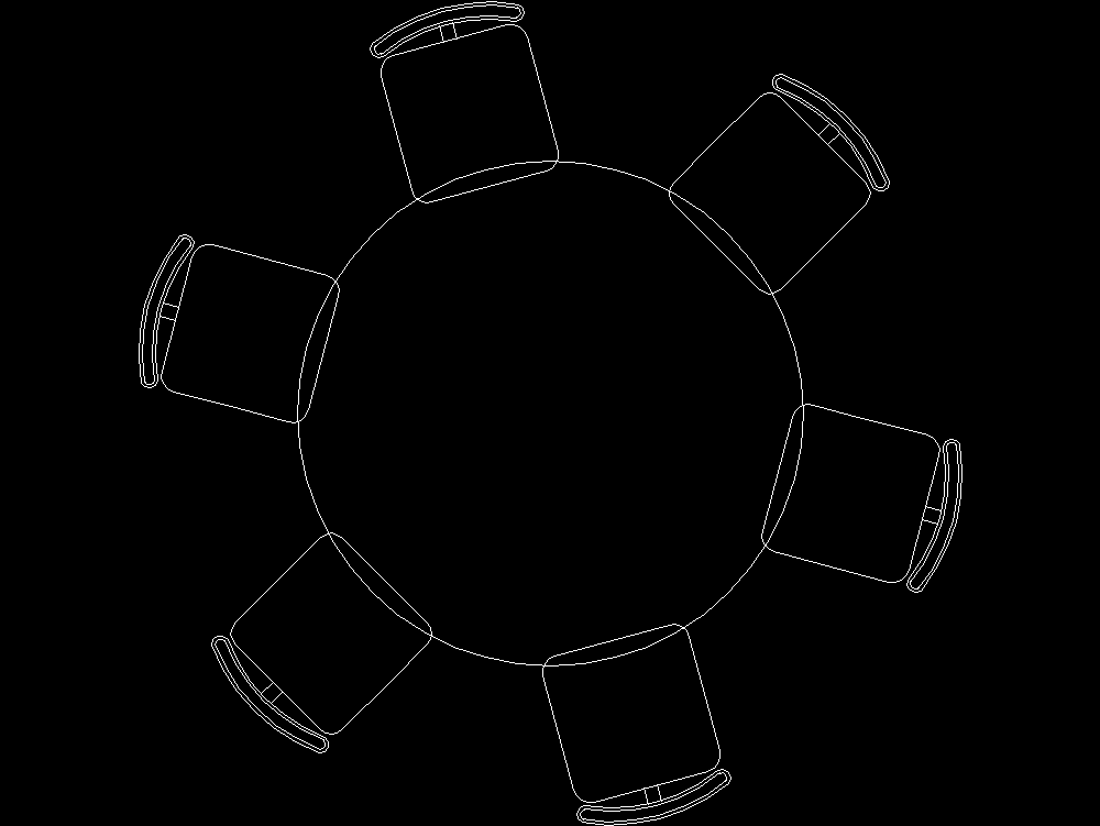 Mesa en AutoCAD | Descargar CAD (10.28 KB) | Bibliocad
