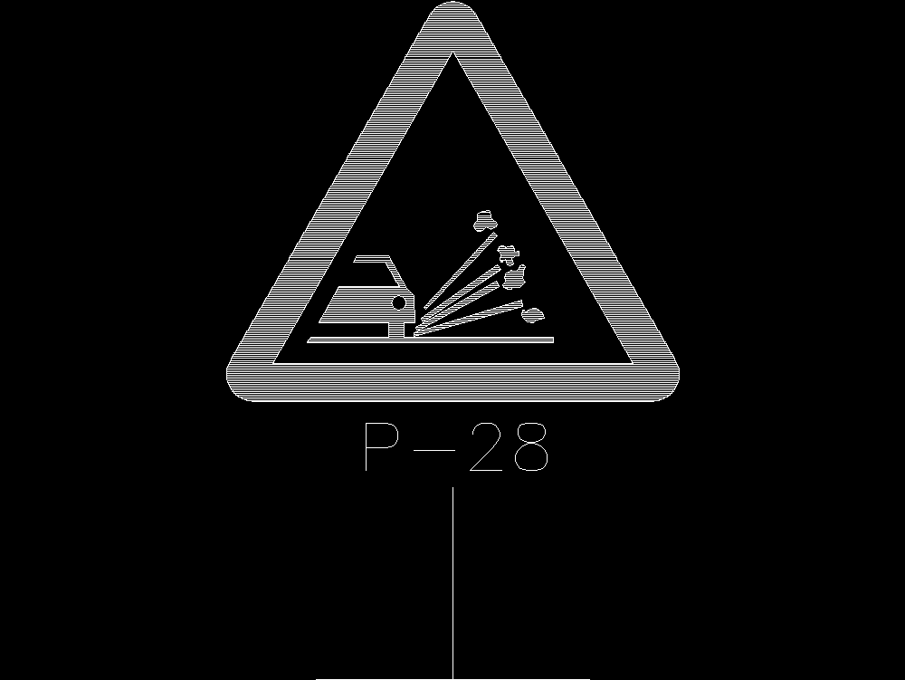 Signage in AutoCAD | CAD download (26.04 KB) | Bibliocad