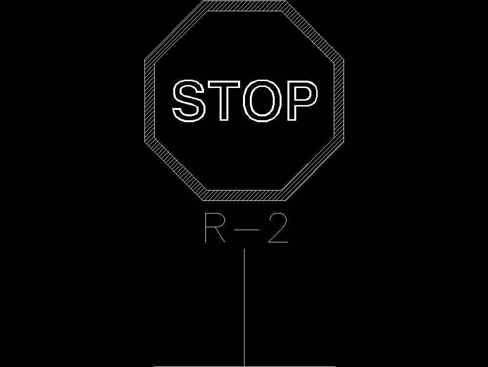 Signage in AutoCAD | CAD download (9.65 KB) | Bibliocad