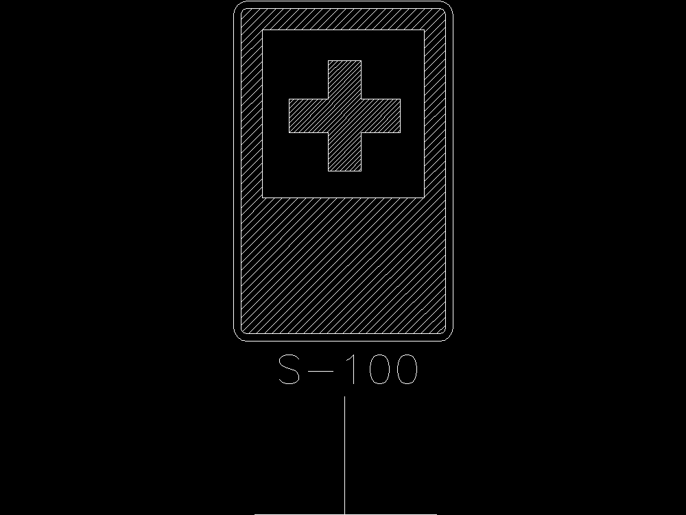 Signage in AutoCAD | CAD download (10.01 KB) | Bibliocad