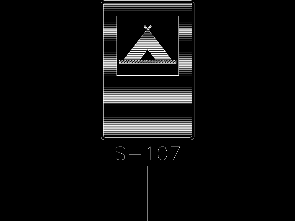 Signage in AutoCAD | CAD download (13.93 KB) | Bibliocad