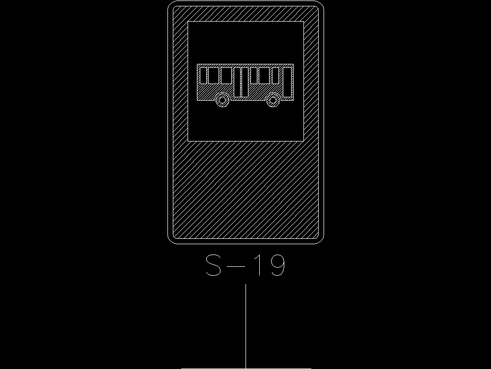 Signage in AutoCAD | CAD download (15.11 KB) | Bibliocad