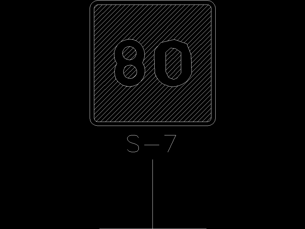 Signage in AutoCAD | CAD download (9.64 KB) | Bibliocad