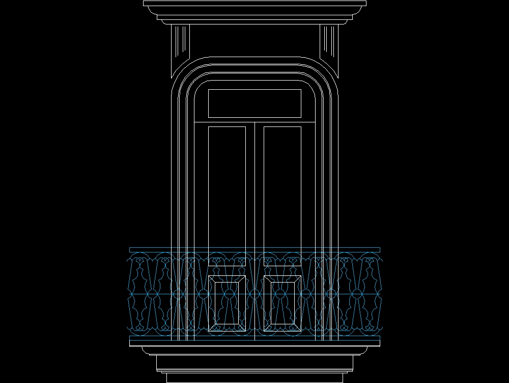 Balcony Autocad Blocks 17
