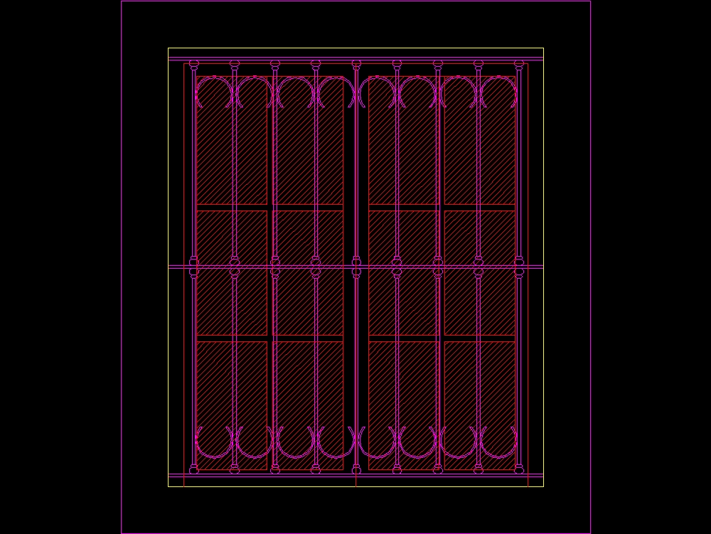Window in AutoCAD | CAD download (13.58 KB) | Bibliocad