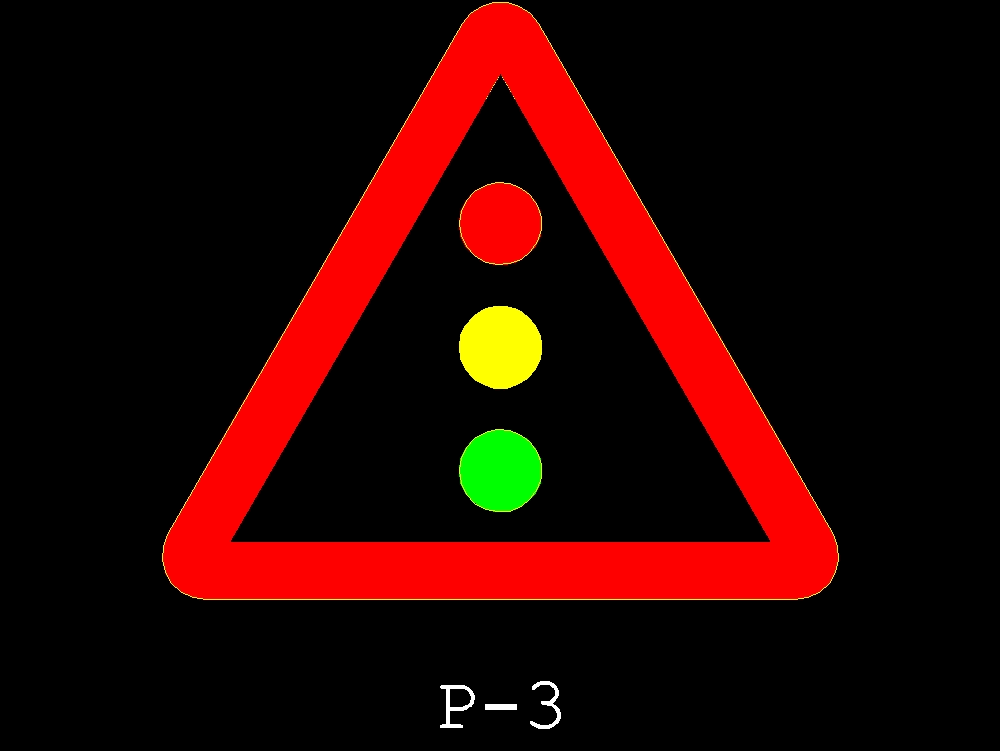 P -3 in AutoCAD | CAD download (5.82 KB) | Bibliocad