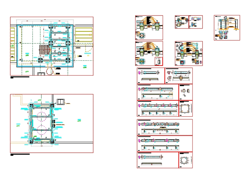 Details base cellular phone in AutoCAD | CAD (618.54 KB) | Bibliocad