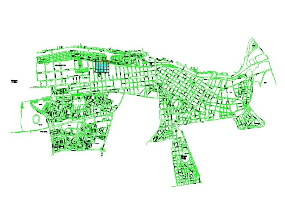 Plano cercado de lima peru en AutoCAD | CAD (503.68 KB) | Bibliocad