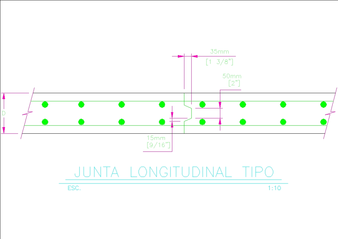 Juntas en AutoCAD | Descargar CAD (9.55 KB) | Bibliocad