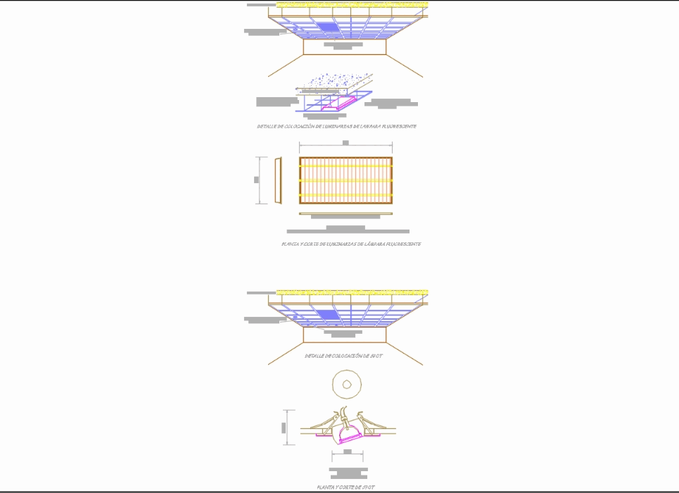 Spot placement in AutoCAD | CAD download (90.34 KB) | Bibliocad