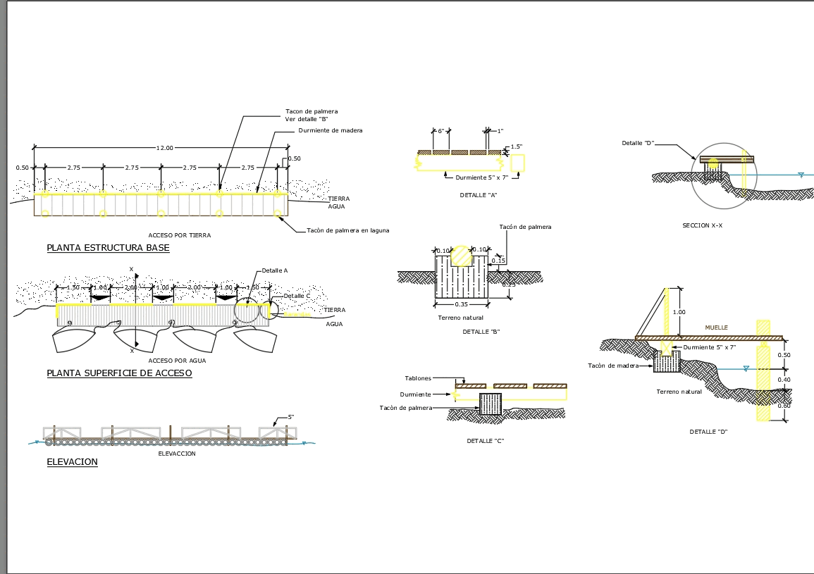 Dock In AutoCAD CAD Download 50 9 KB Bibliocad