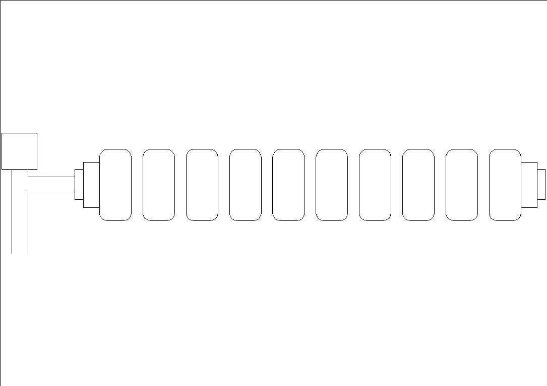 Radiator in AutoCAD | Download CAD free (9.1 KB) | Bibliocad