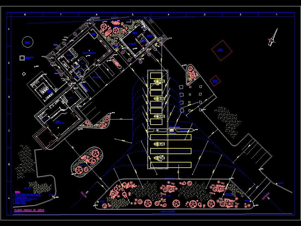 Service station in AutoCAD | CAD download (445.94 KB) | Bibliocad
