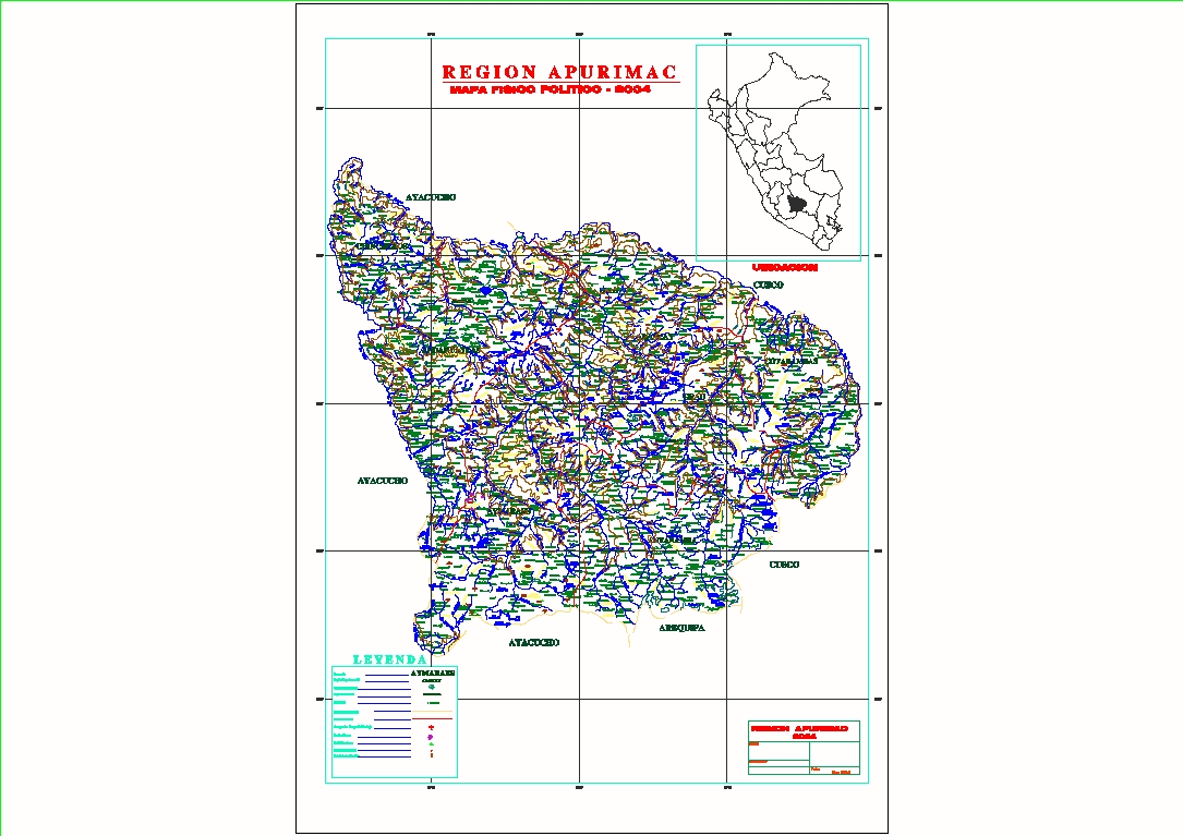 Apurimac en AutoCAD | Descargar CAD gratis (1.79 MB) | Bibliocad