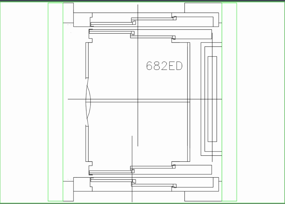 Ascensor - vista superior en AutoCAD | Descargar CAD gratis (6.5 KB ...