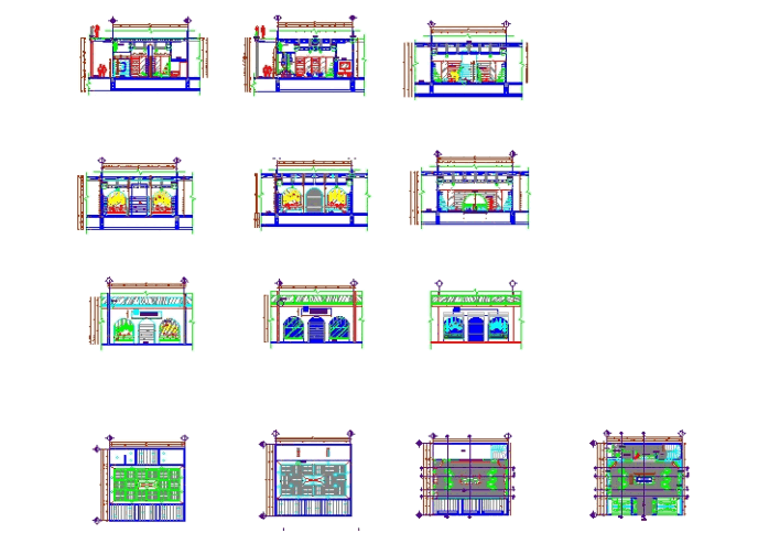 Zapaterìa en AutoCAD | Descargar CAD (1.67 MB) | Bibliocad