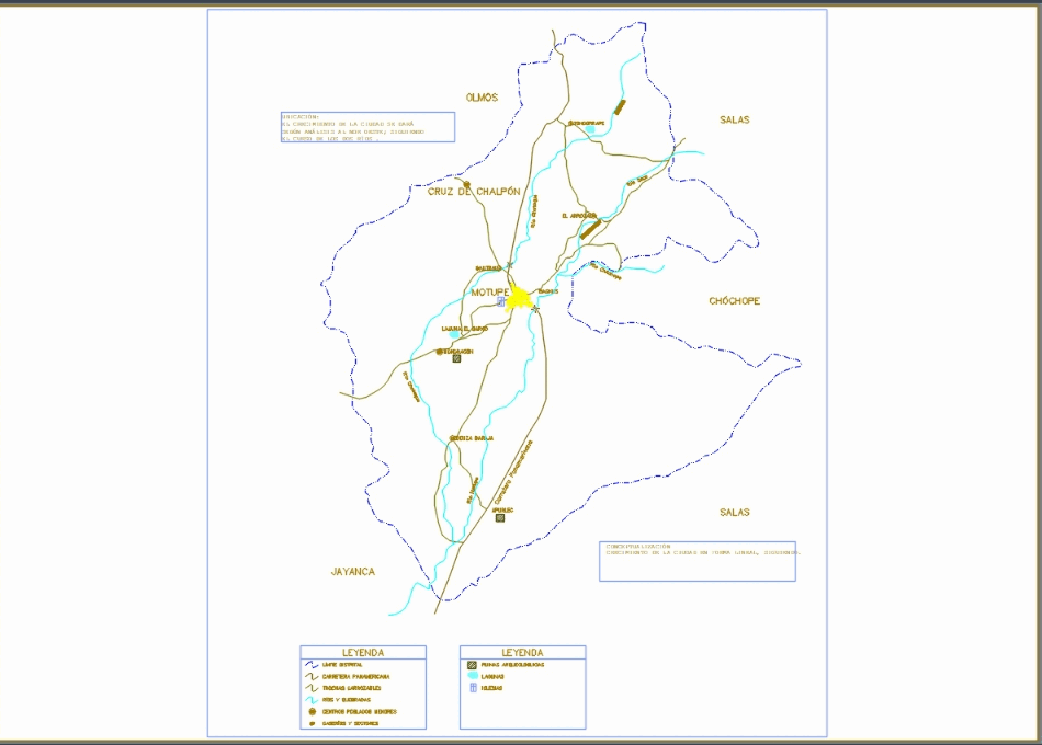 Plano motupe lambayeque peru en AutoCAD | CAD (31.65 KB) | Bibliocad