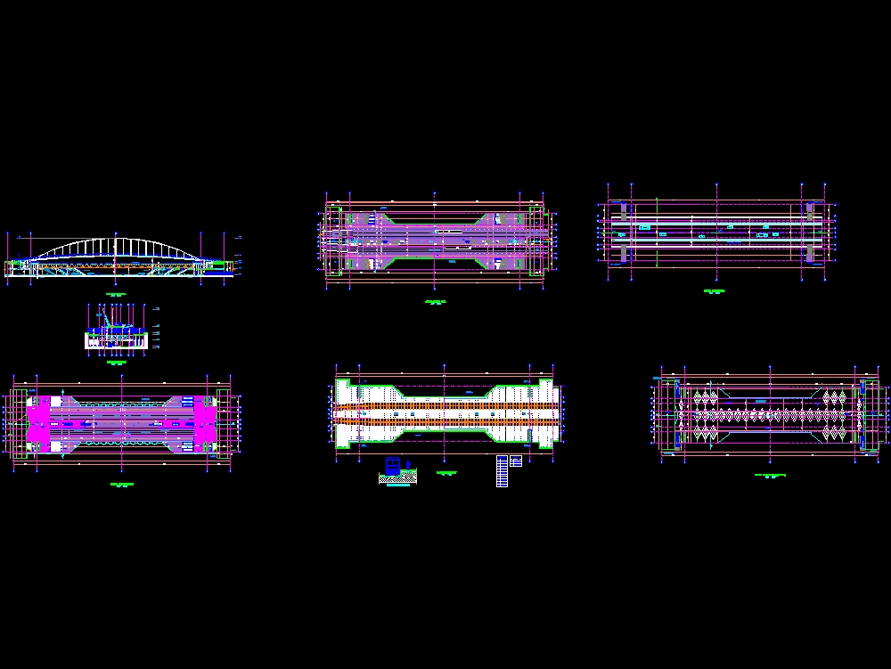 Estacion de metro en AutoCAD | Descargar CAD (1.14 MB) | Bibliocad