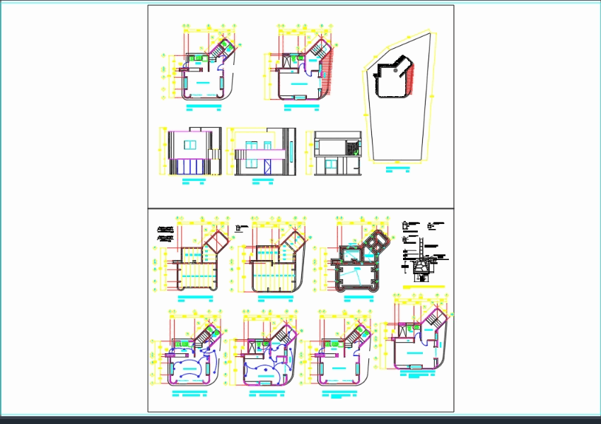 House in nautical in AutoCAD | CAD download (234.04 KB) | Bibliocad