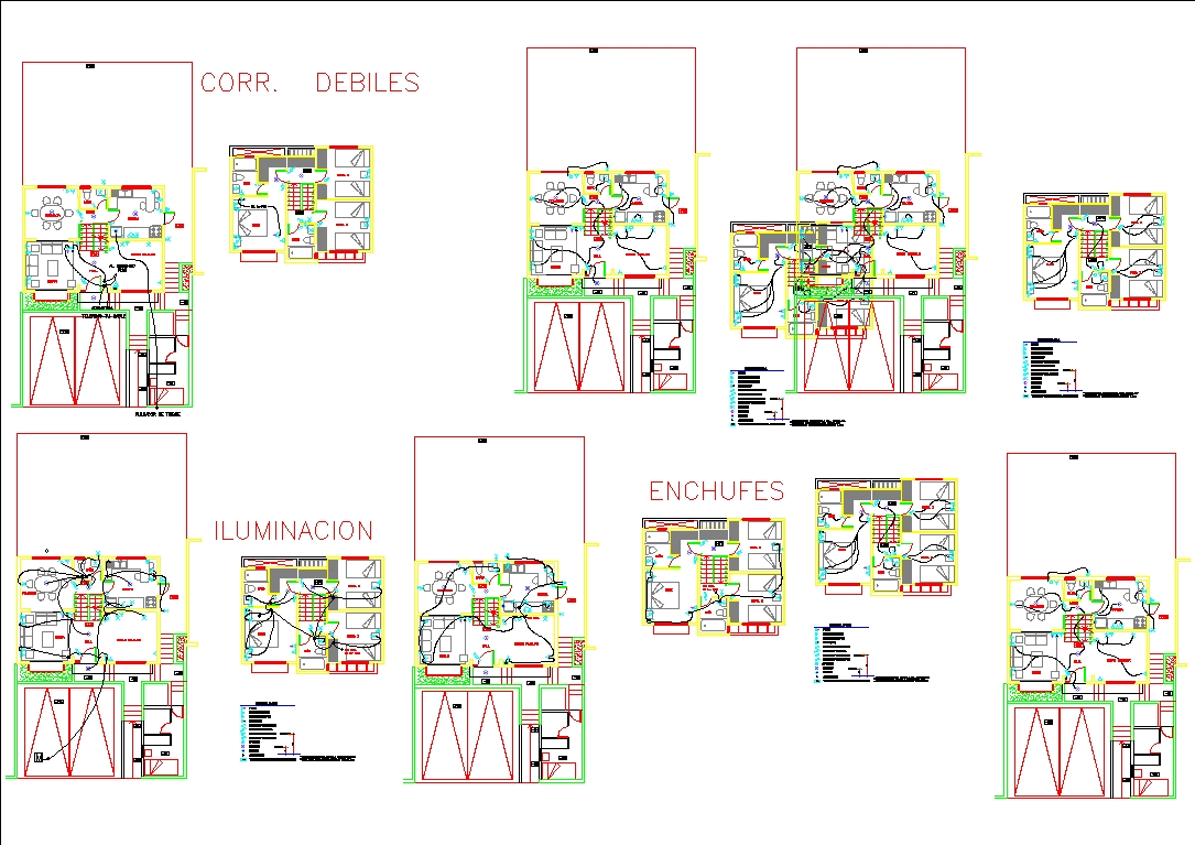 Installation électrique Dans Autocad Téléchargement Cad 1652 Kb