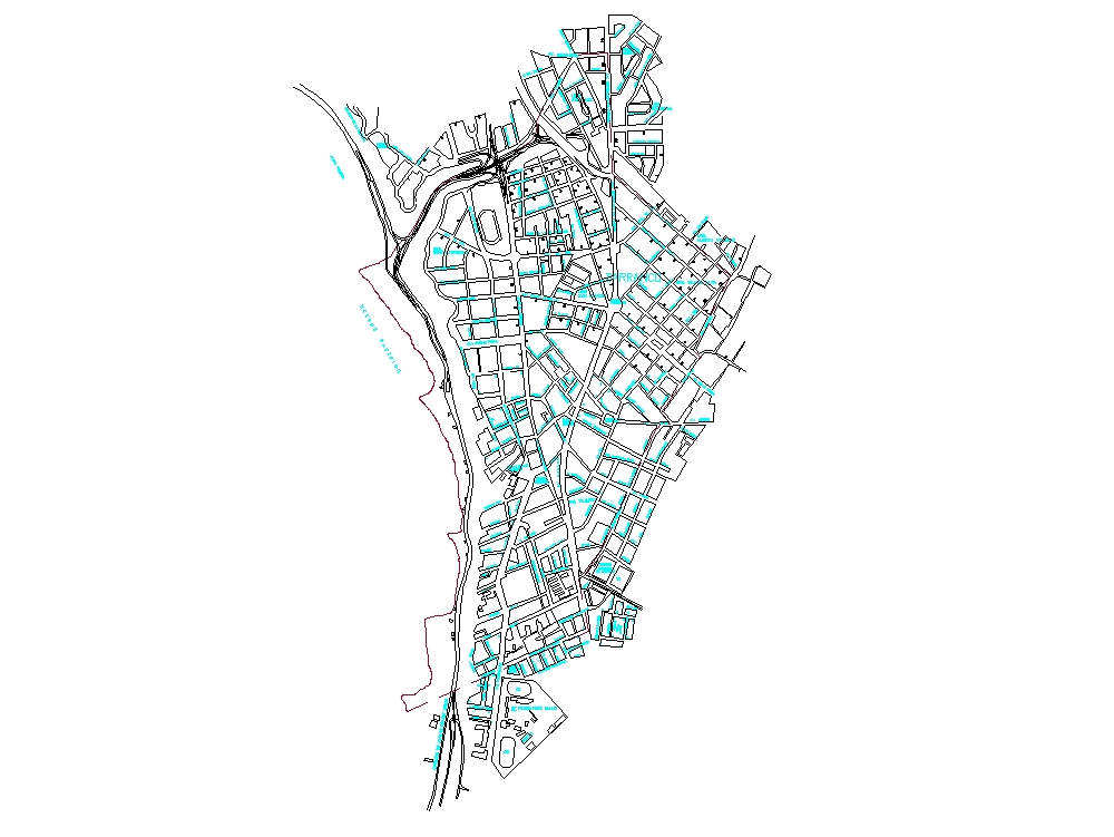 Plano del distrito de barranco-lima peru (223.1 KB) | Bibliocad