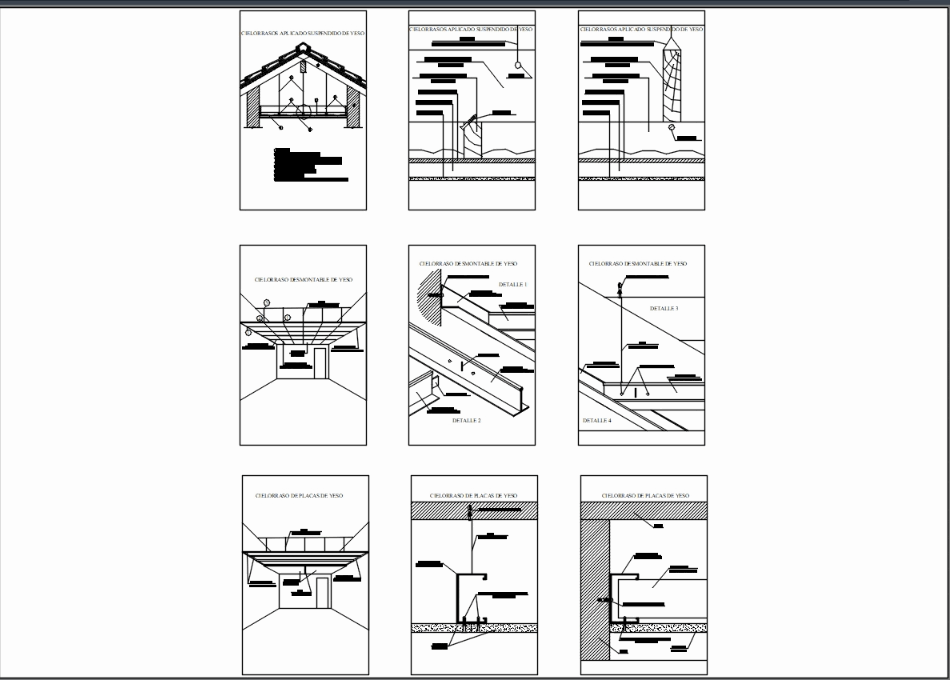 Ceiling in AutoCAD | CAD download (54.93 KB) | Bibliocad