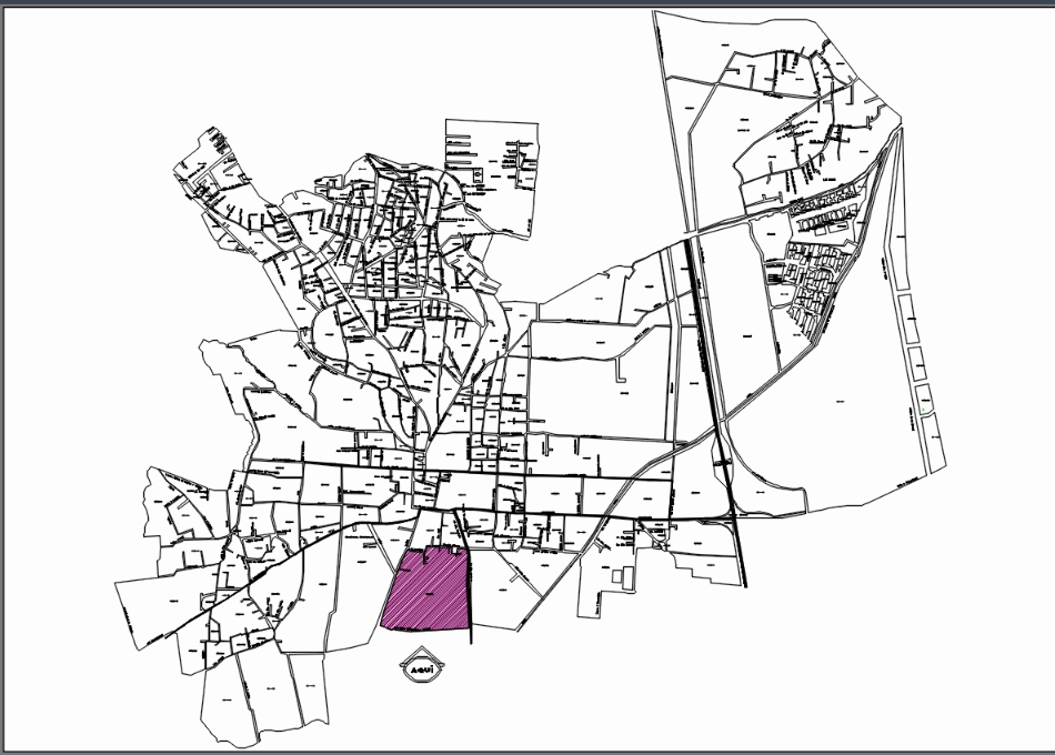 Plano de tepotzotlan mexico en AutoCAD | CAD (140.3 KB) | Bibliocad