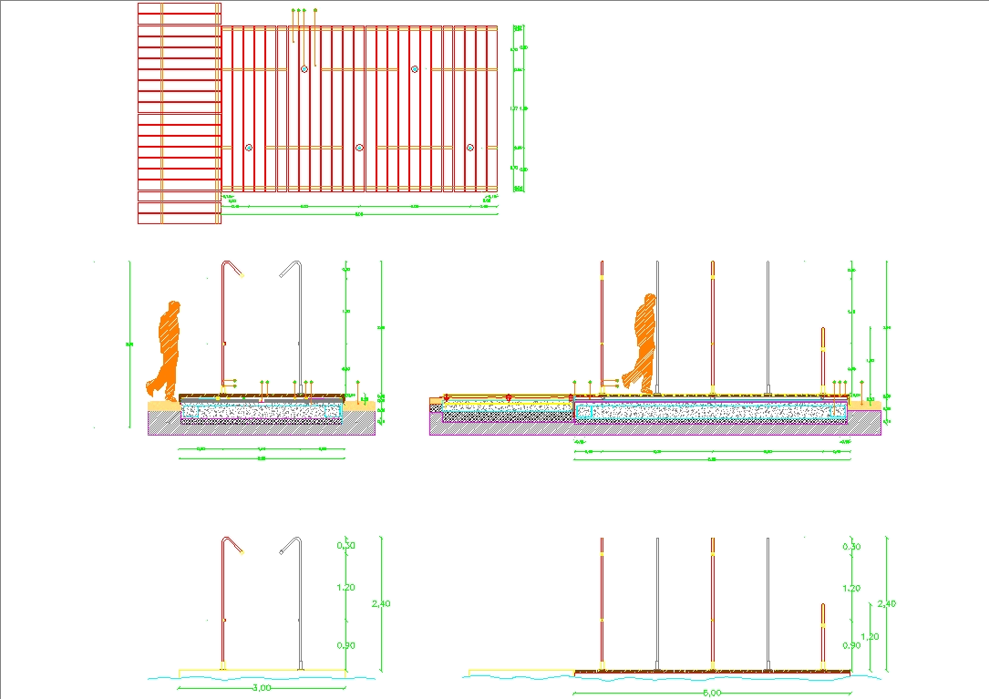 Shower dwg in AutoCAD | CAD download (121.53 KB) | Bibliocad