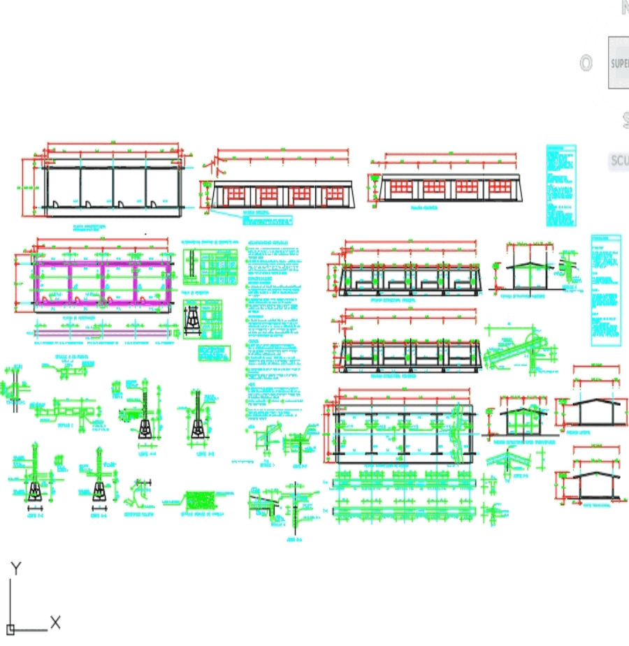 Plano de escuela del capfce en AutoCAD | CAD (253.67 KB) | Bibliocad
