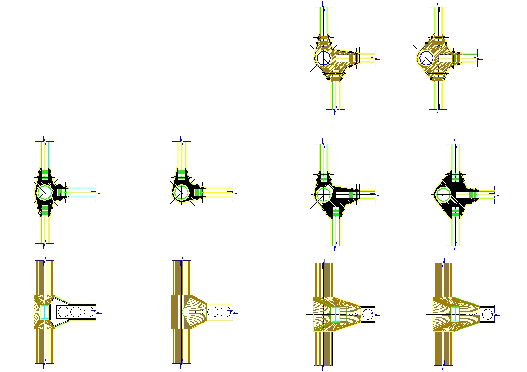 Steel structures in AutoCAD | CAD download (193.05 KB) | Bibliocad