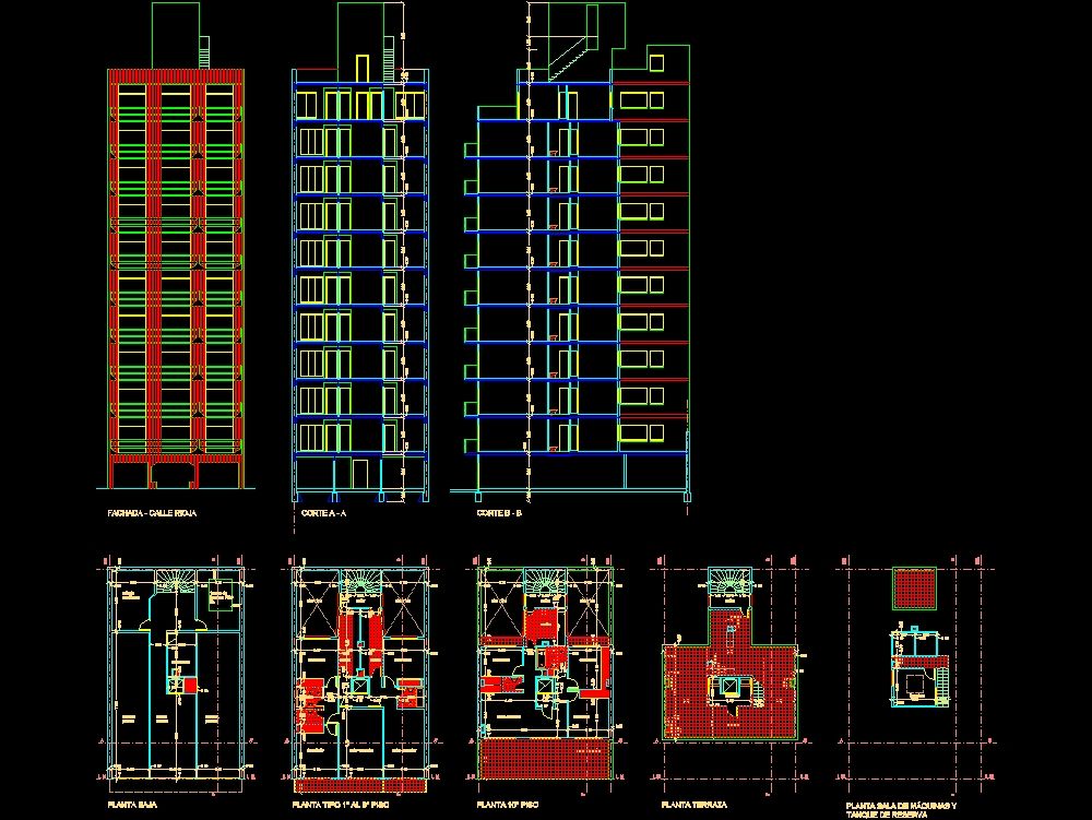 Multifamily Building In Height In AutoCAD CAD 235 81 KB Bibliocad multifamily-building-in-height-in-autocad-cad-235-81-kb-bibliocad