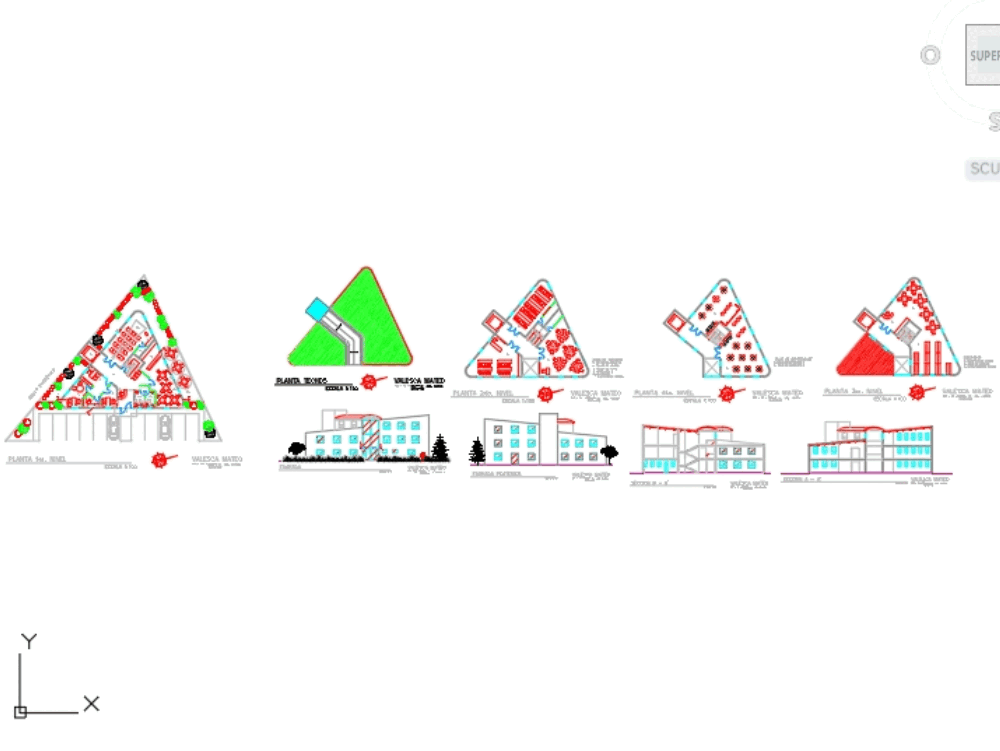 Museo en AutoCAD | Descargar CAD (329.79 KB) | Bibliocad