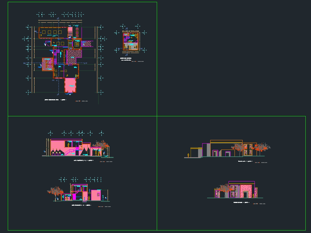 Art gallery in AutoCAD | CAD download (377.06 KB) | Bibliocad