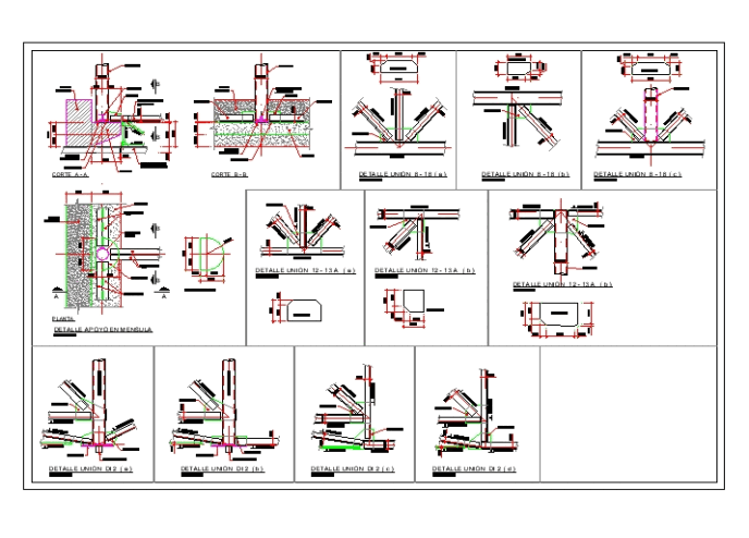 Einkaufszentrum in AutoCAD | CAD Download (3 MB) | Bibliocad