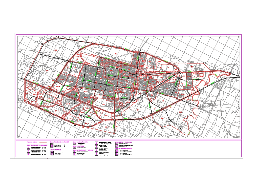 Plano de la ciudad de coro en venezuela (2.06 MB) | Bibliocad