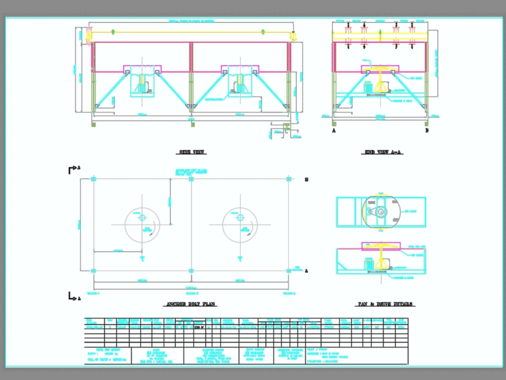 Arreglo general1 en AutoCAD | Descargar CAD gratis (71.34 KB) | Bibliocad