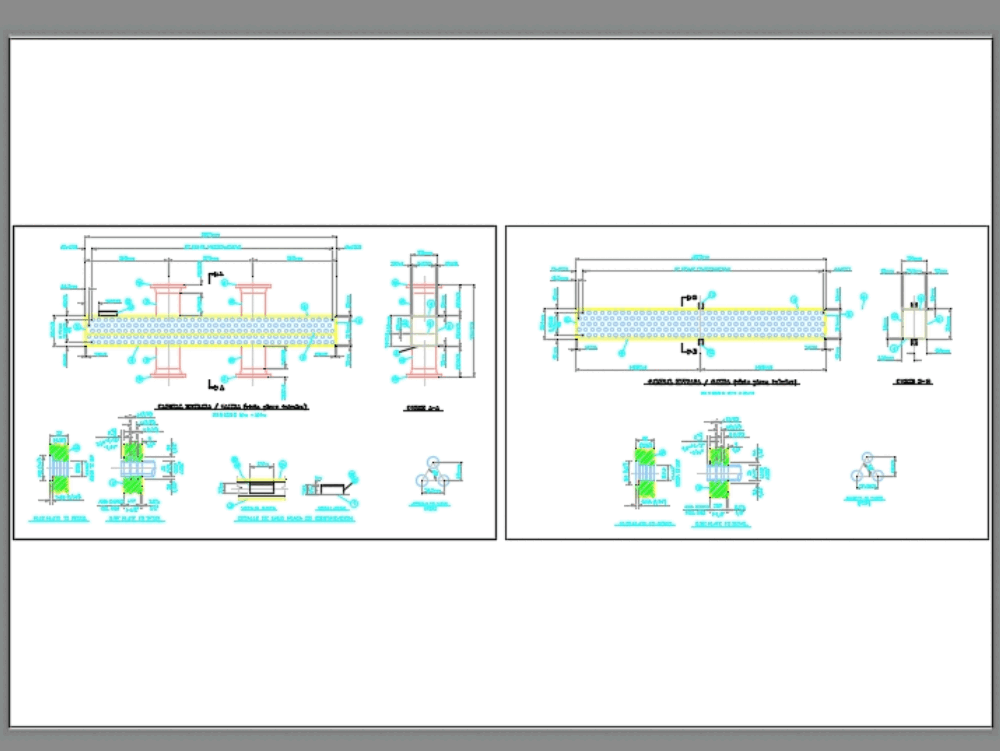 Regenerator overhead condenser in AutoCAD | CAD (125.26 KB) | Bibliocad
