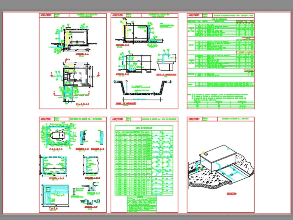 Water tank in AutoCAD | CAD download (312.92 KB) | Bibliocad