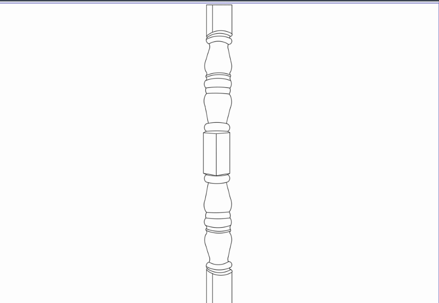 Balusters in AutoCAD | CAD download (117.55 KB) | Bibliocad