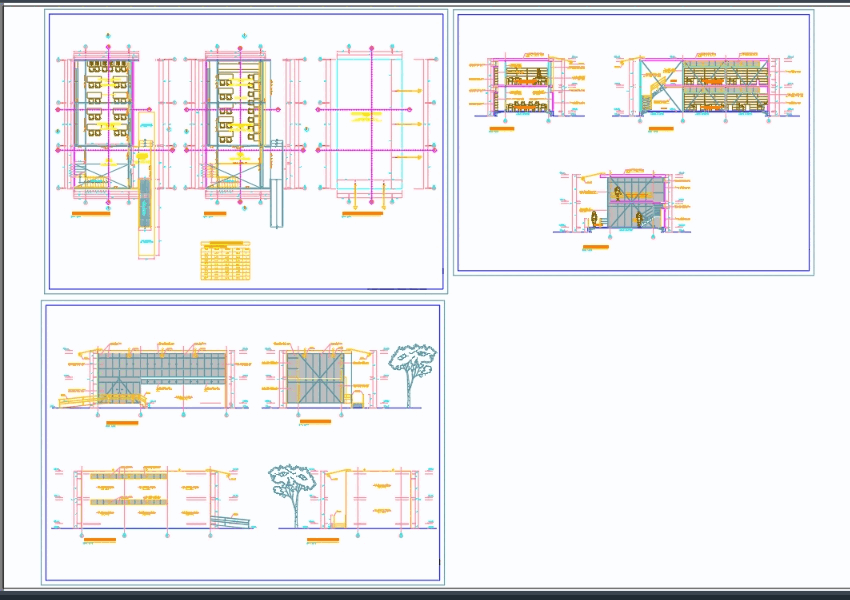 Library in AutoCAD | CAD download (617.91 KB) | Bibliocad