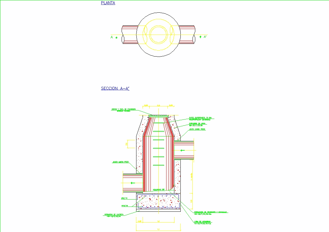 Regard dans AutoCAD | Téléchargement CAD (24.68 KB) | Bibliocad