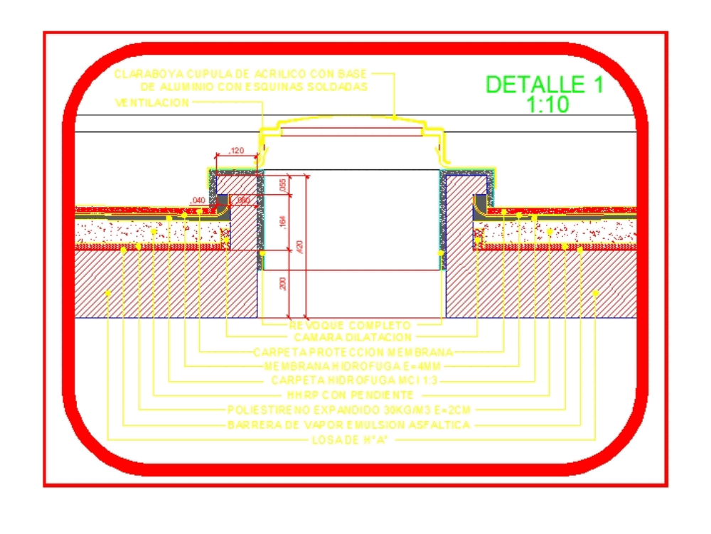 Lucarna en AutoCAD | Descargar CAD gratis (140.13 KB) | Bibliocad