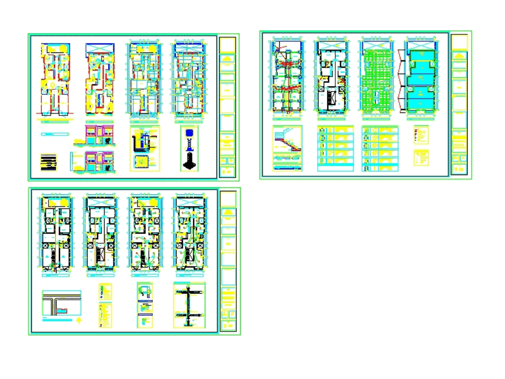 Lieu d'habitation dans AutoCAD | Téléchargement CAD (1.3 MB) | Bibliocad