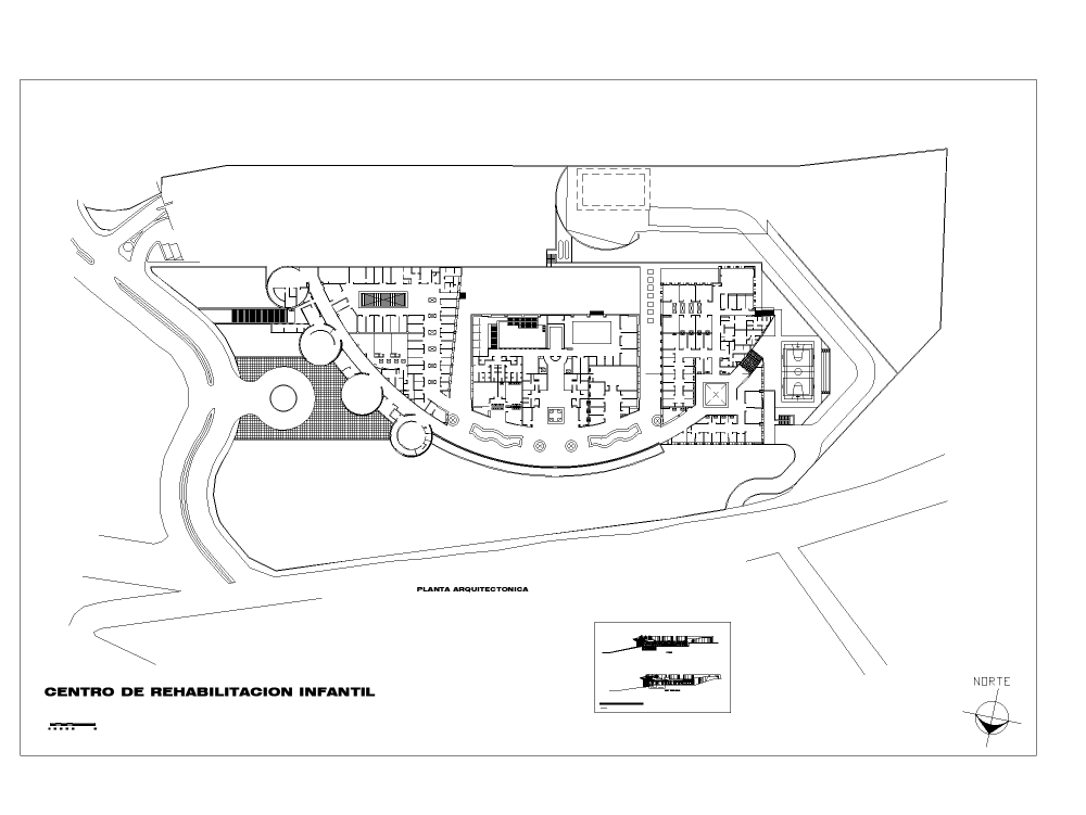 Teleton guadalajara en AutoCAD | Descargar CAD (172.6 KB) | Bibliocad