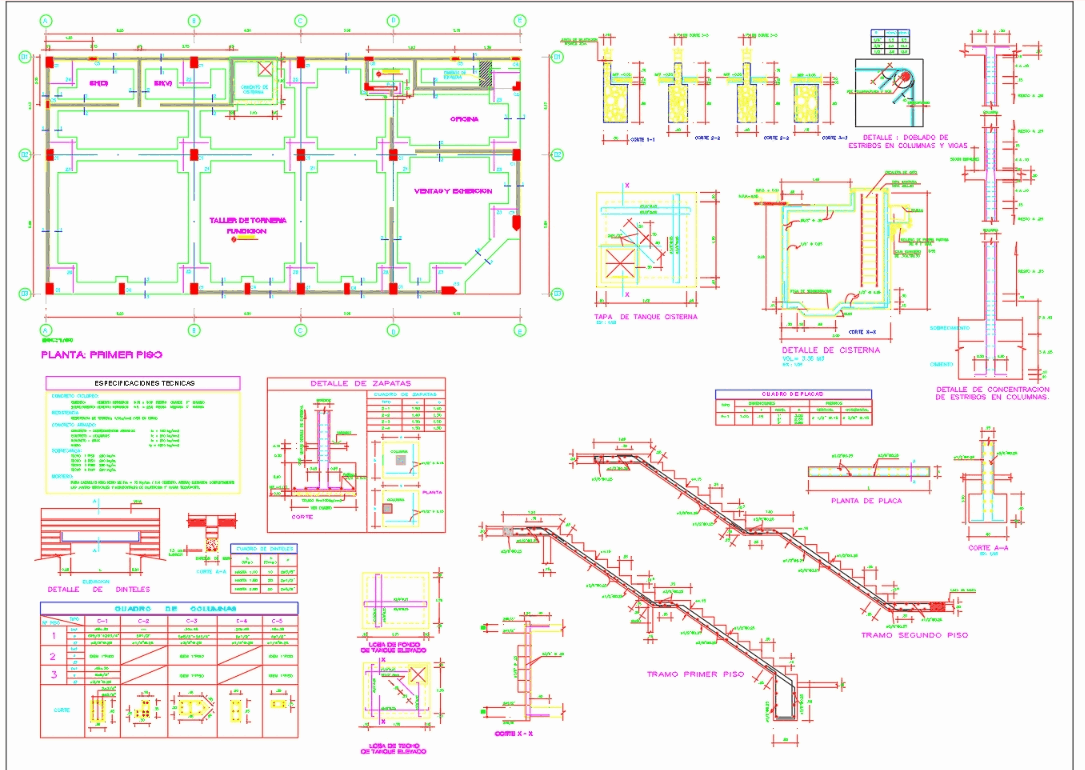 Estruturas De Uma Casa Em Autocad Baixar Cad Grátis 432 3 Kb