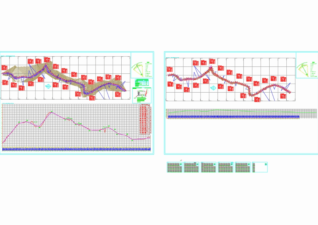 Estrada - layout em AutoCAD | Baixar CAD (821.65 KB) | Bibliocad