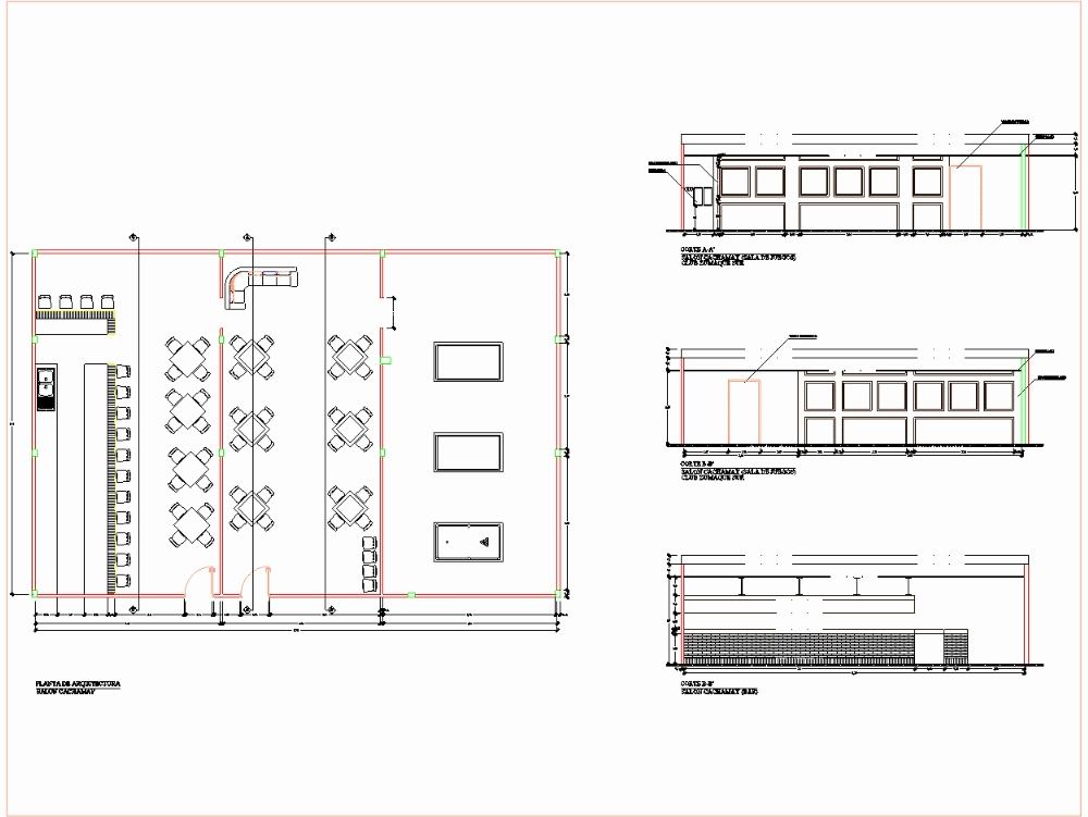 Sala De Jogos Cachamay Em Autocad Baixar Cad 192 6 Kb Bibliocad