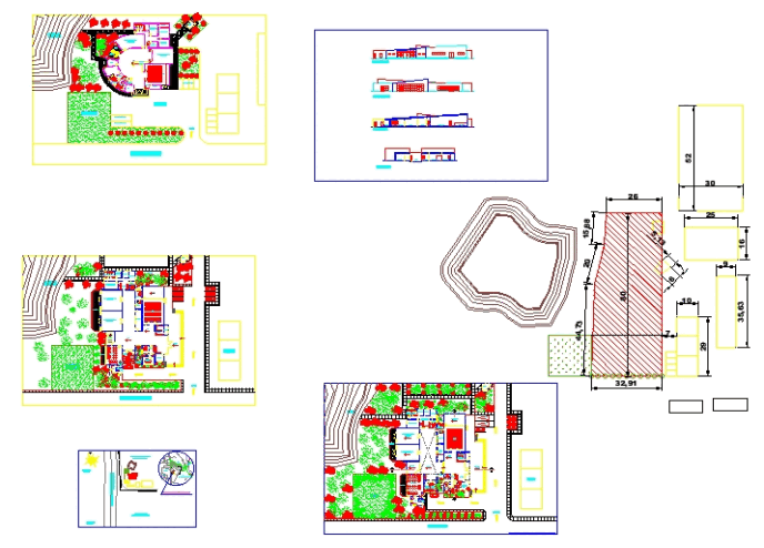 Museo en AutoCAD | Descargar CAD gratis (1 MB) | Bibliocad