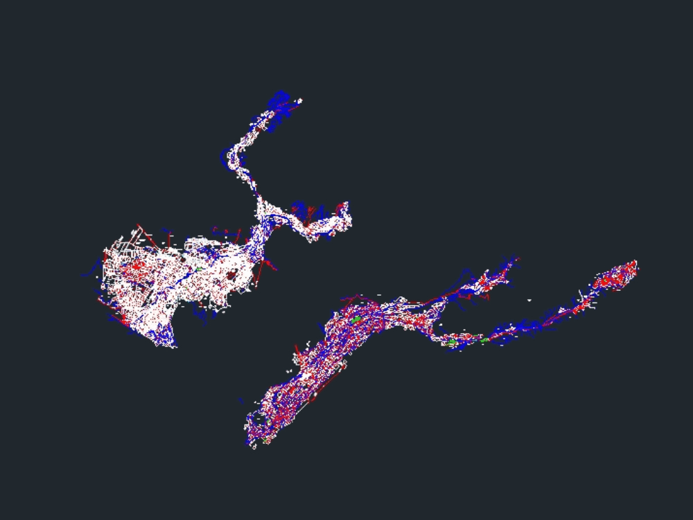 Plano del distrito de virú en AutoCAD | CAD (7.97 MB) | Bibliocad